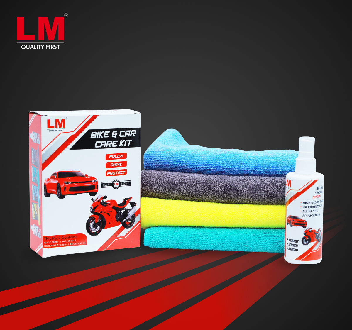 LM Best Chain Care Kit In India | Low Price | Lakshmi Motors